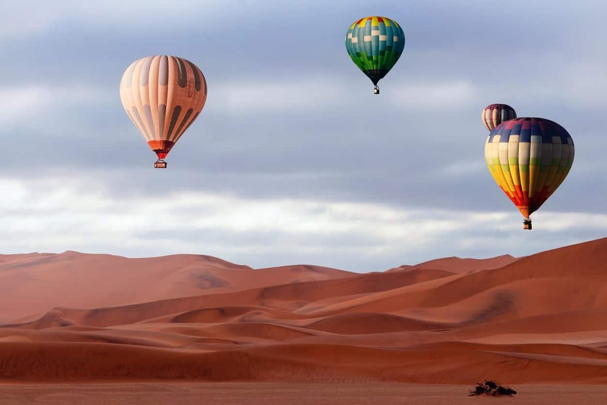Hot Air Balloon Rides over the Namib Desert | Discover Africa