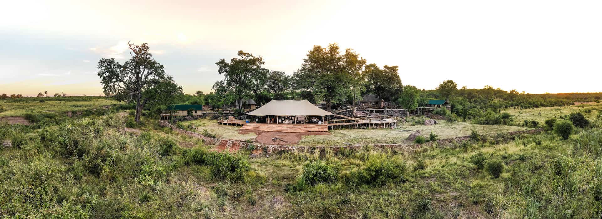 Deteema Springs Camp Deteema, Western Hwange National Park, Zimbabwe ...