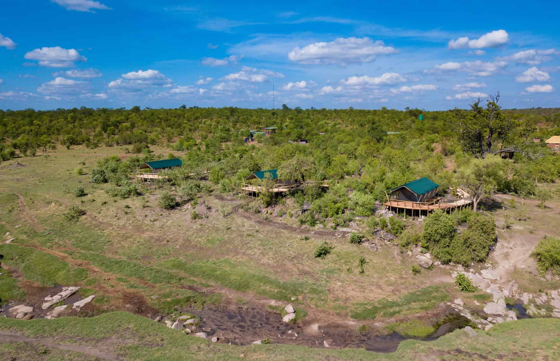 Deteema Springs Camp Deteema, Western Hwange National Park, Zimbabwe ...