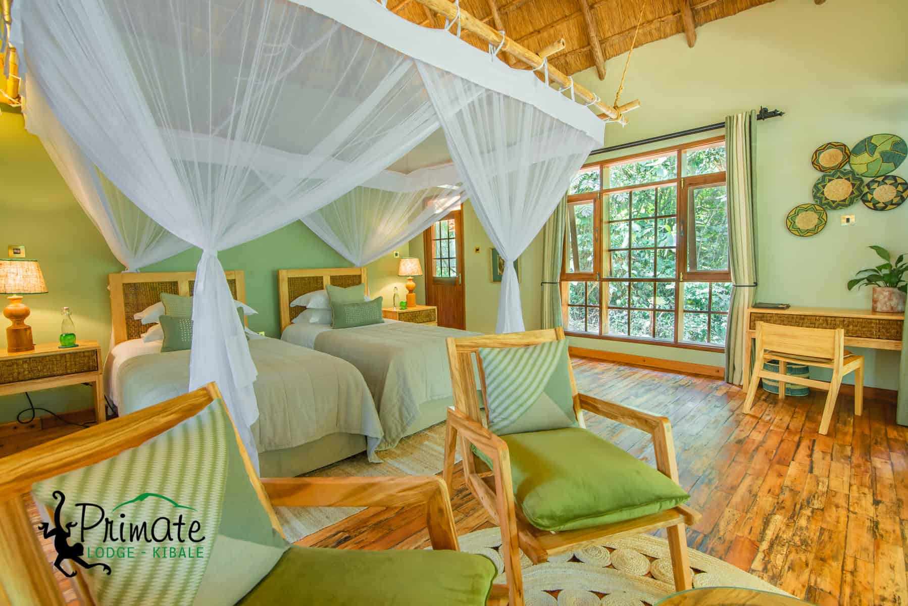 Primate Lodge Kibale Primate Lodge Kibale, Kibale National Park, Uganda ...